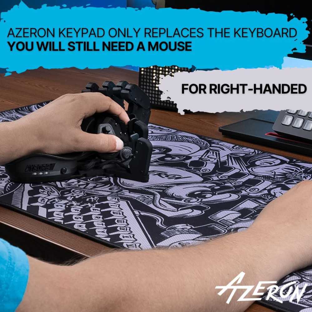 Cyborg ll Programmable One-Handed Gaming Keyboard | TekChoice Electronics