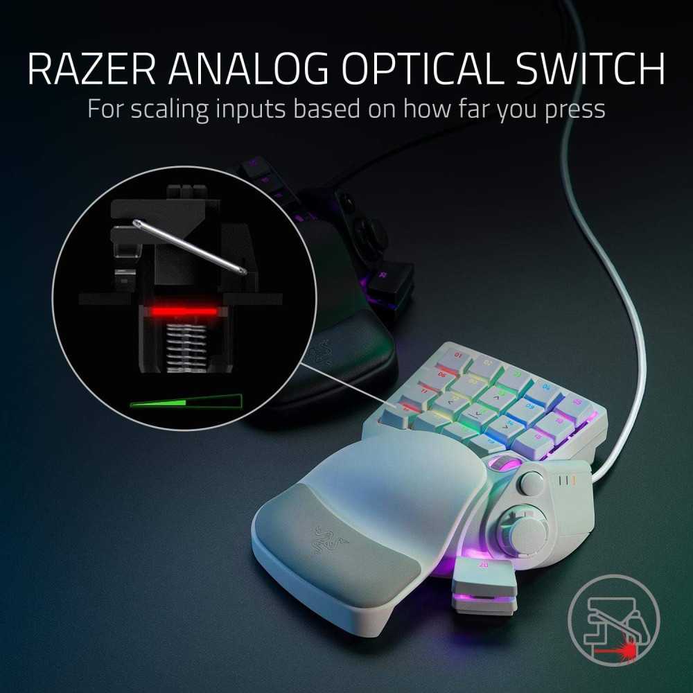 Tartarus Pro One-Handed Gaming Keyboard with Analog-Optical Key ...