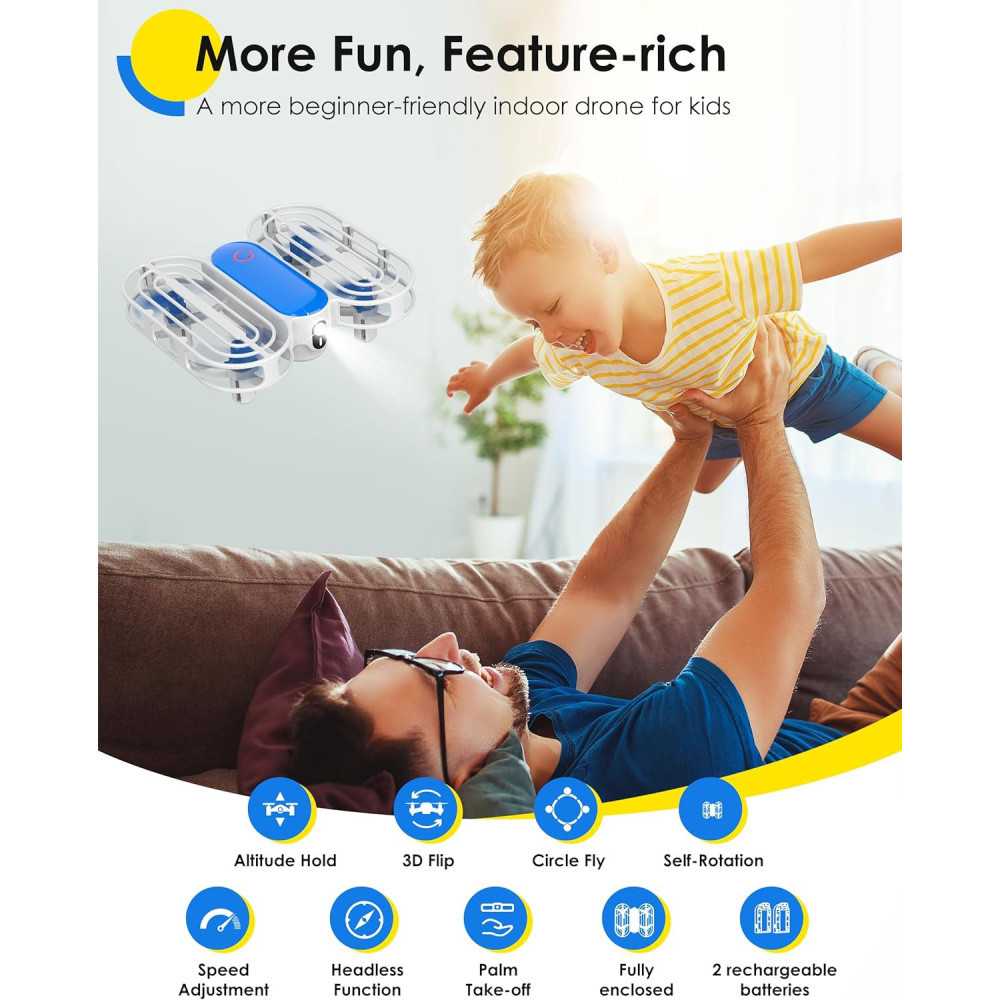 Kid-Friendly Drone Packed with Exciting Features and Easy Controls ...