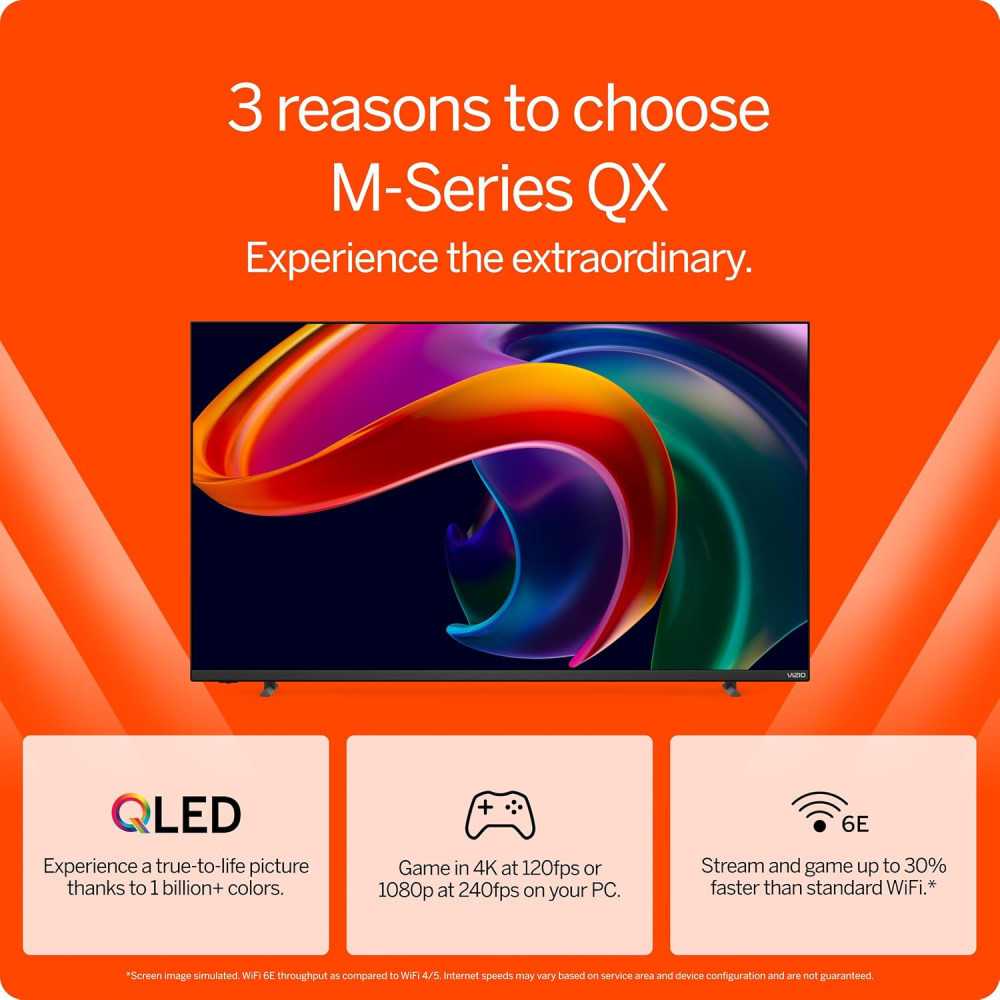 VIZIO MQX-Series 4K 120Hz QLED Smart TV | TekChoice Electronics