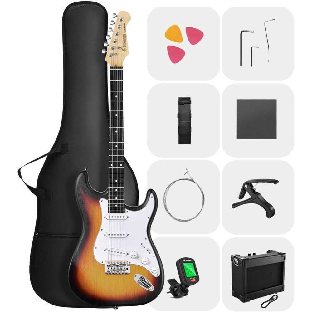 DST-80 Electric Guitar Starter Kit with Everything You Need to Rock Out ...