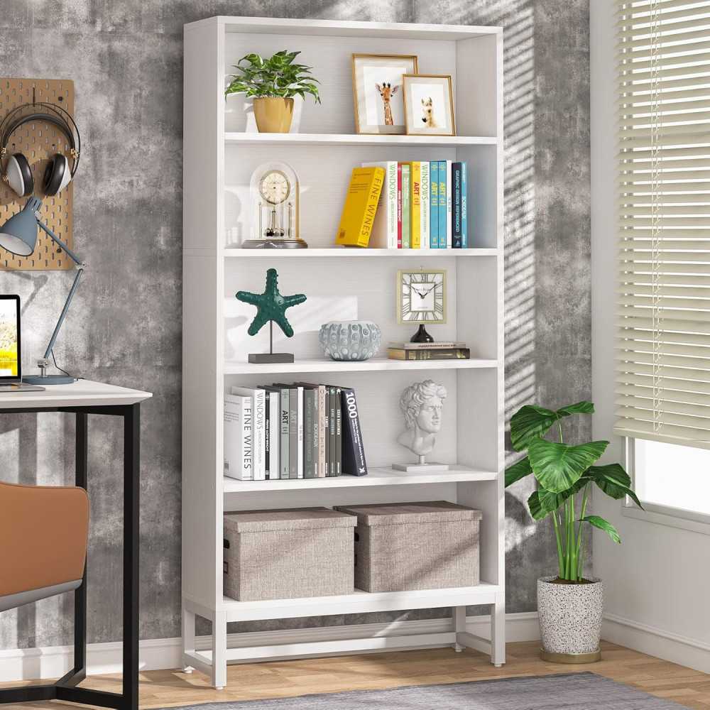 70.8 in Tall Bookcase and Bookshelf | TekChoice Electronics