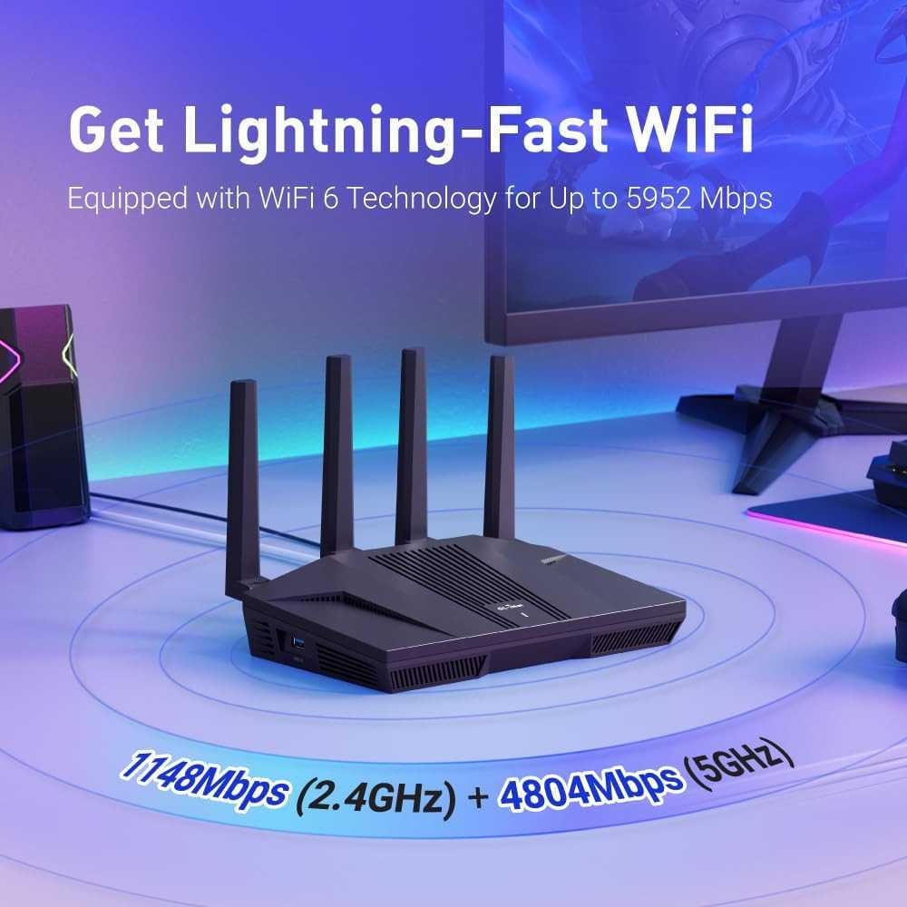 GL-MT6000 WiFi 6 Router for Lightning-Fast Speeds and Maximum ...