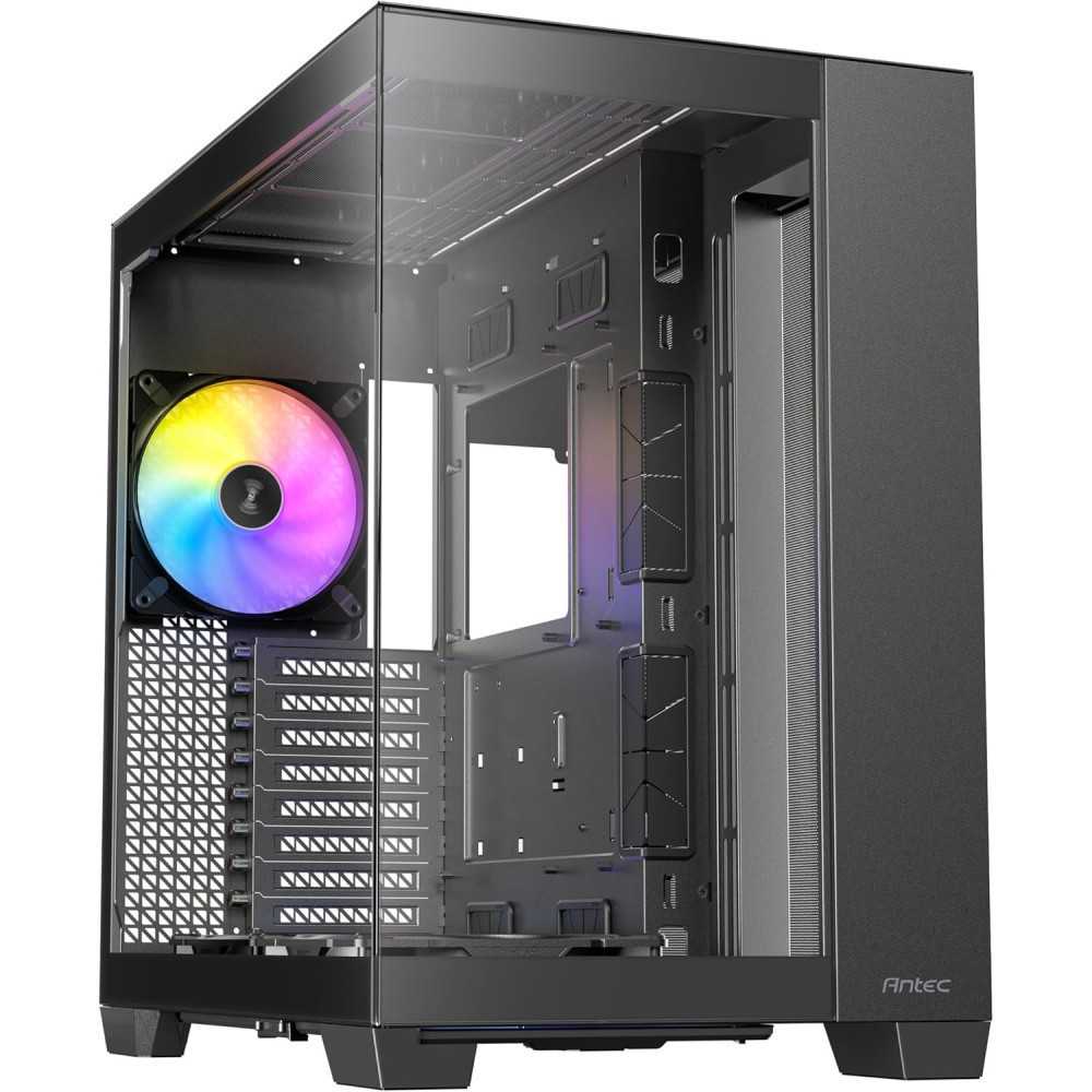C8 ARGB Full-Tower E-ATX PC Case with Dual-Chamber Layout and RTX 40 ...