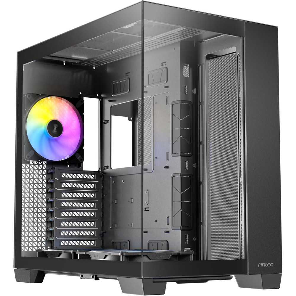 C8 ARGB Full-Tower E-ATX PC Case with Dual-Chamber Layout and RTX 40 ...