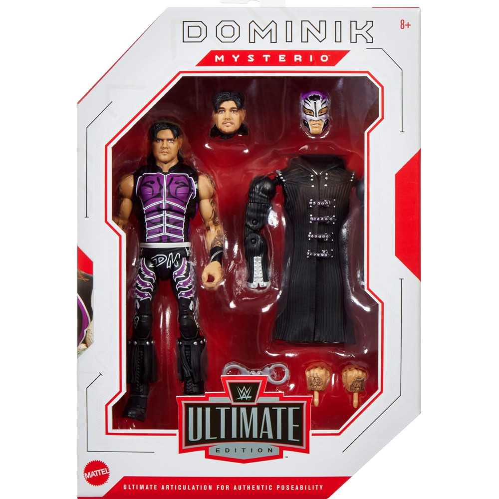 Dominik Mysterio Collectible Action Figure Set with Swappable Heads & Hands | TekChoice Electronics