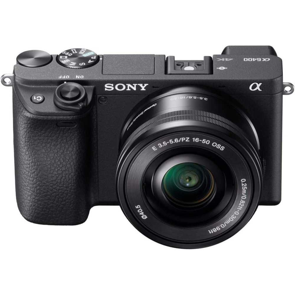 Sony Alpha a6400 Mirrorless Camera with Real-Time Eye Auto Focus & 4K ...