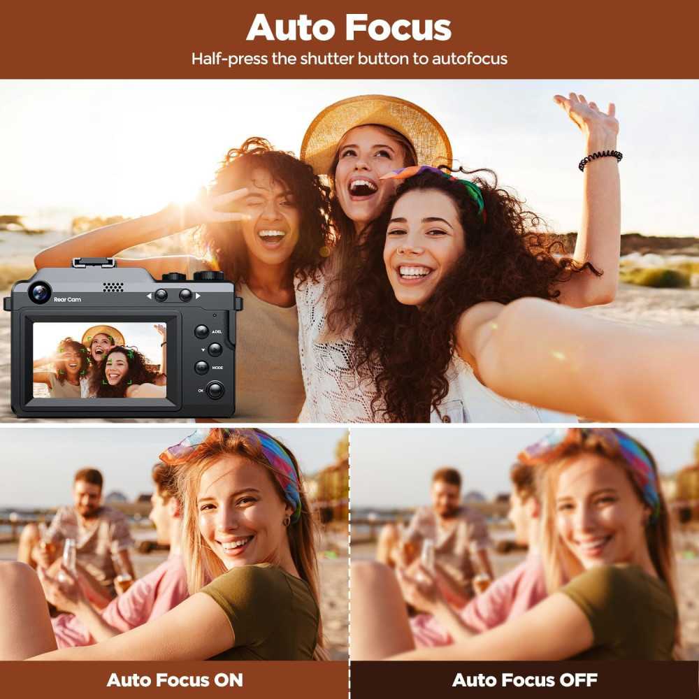 4K 64MP Autofocus Vlogging Camera Kit for Beginners | TekChoice Electronics